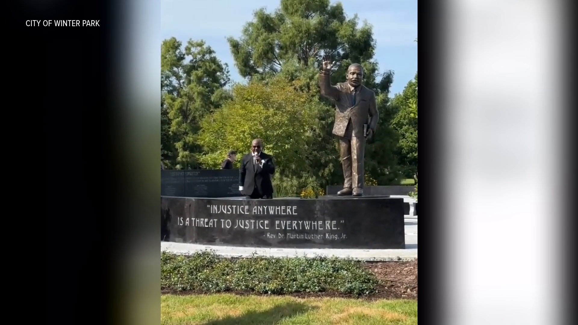 9-foot Dr. King sculpture conceived in Huntsville unveiled in Florida ...