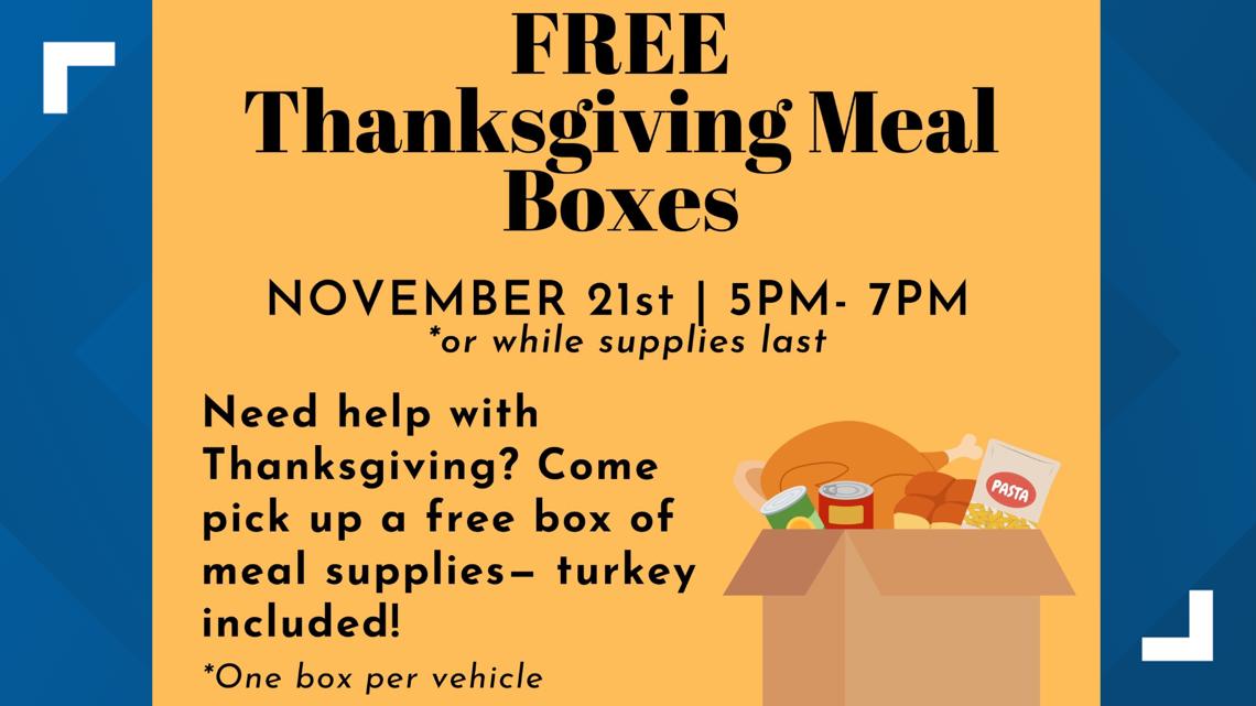 Local partnership provides free Thanksgiving food boxes for Madison ...