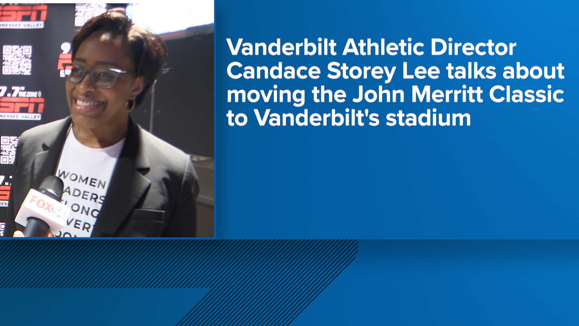 Vanderbilt's Candace Storey Lee talks about the John Merritt Classic ...