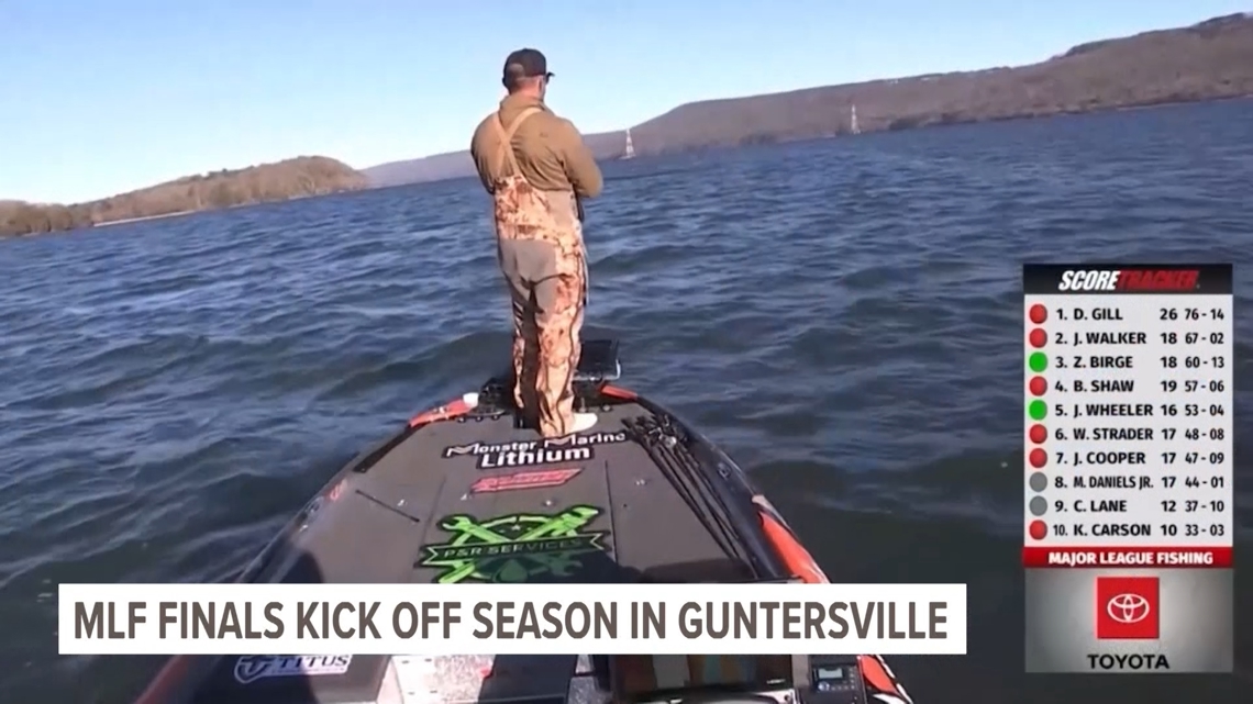 Lake Guntersville hosts Major League Fishing's season-opening event ...