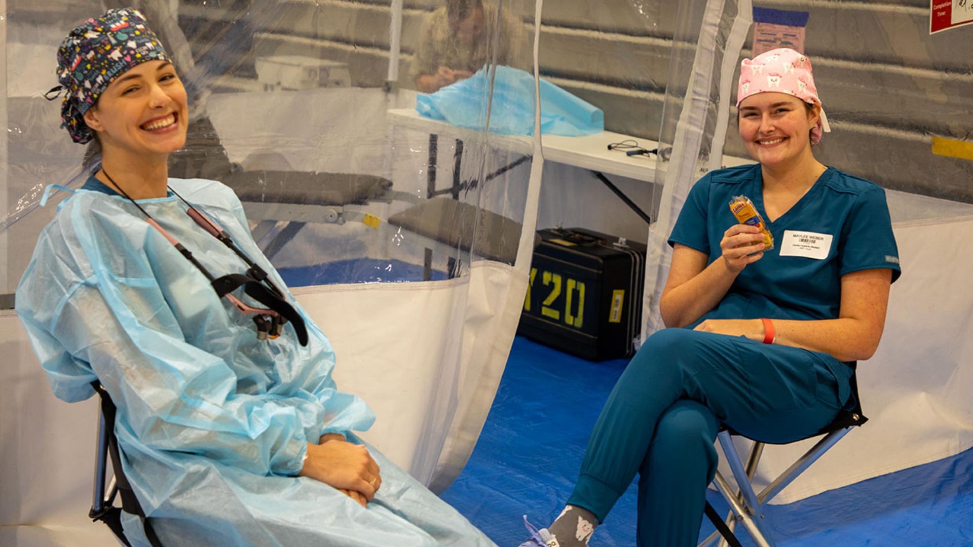 Hundreds receive free medical, dental care at Winchester RAM clinic ...