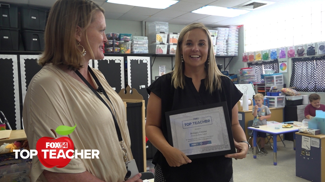 Brittany Greene, Top Teacher from Wilson Elementary School ...