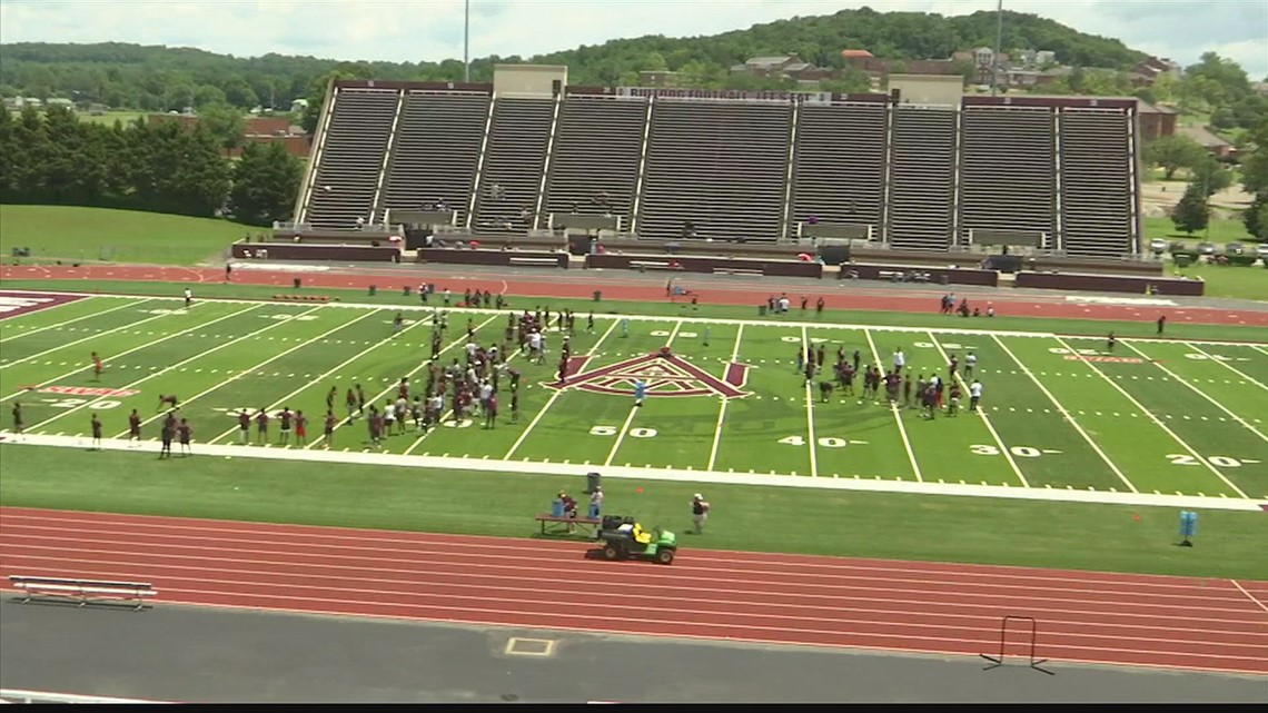 New turf installed at AAMU's Louis Crews Stadium | rocketcitynow.com