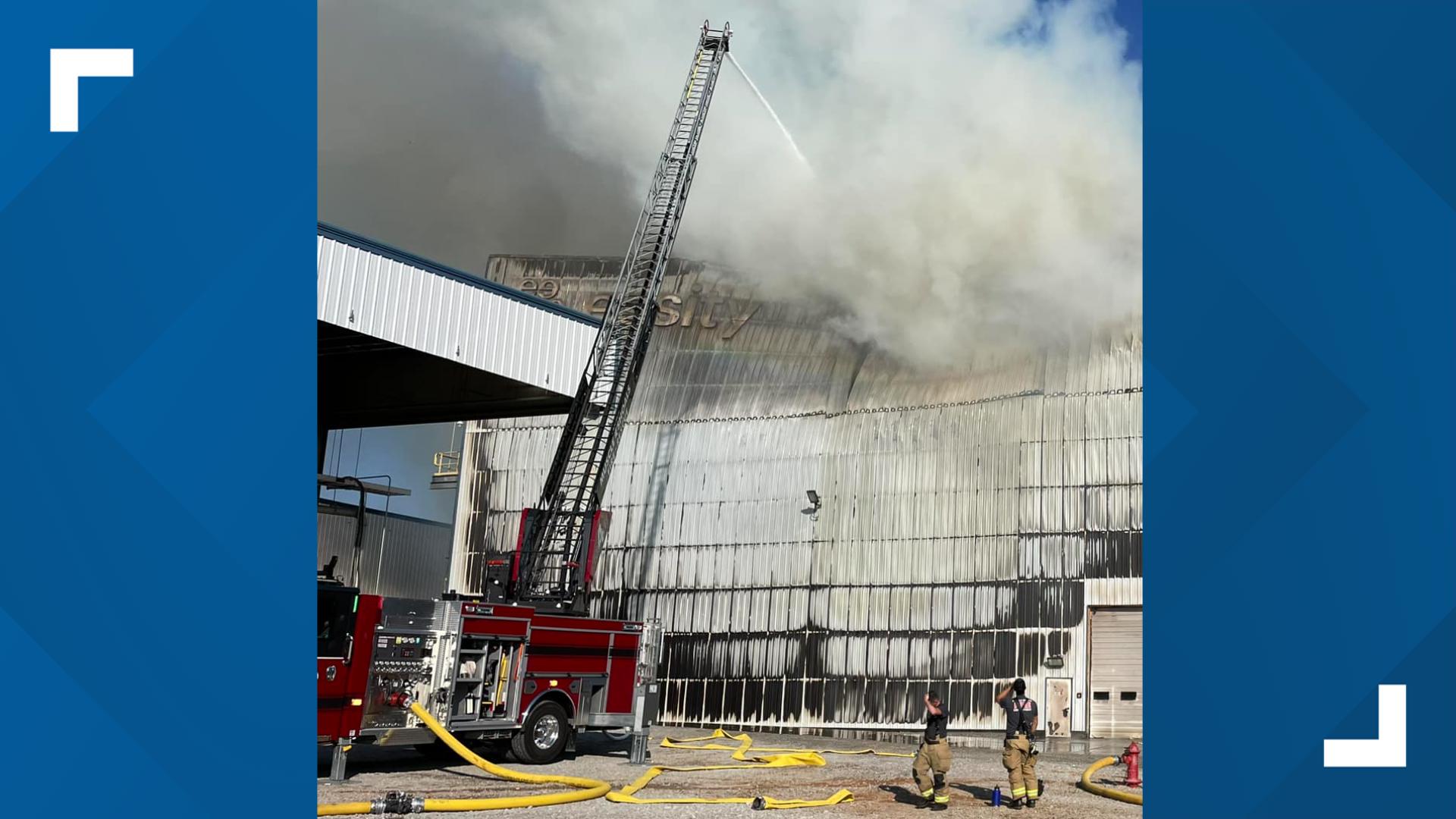 Fire at Essity plant in Barton shuts down plant operations ...