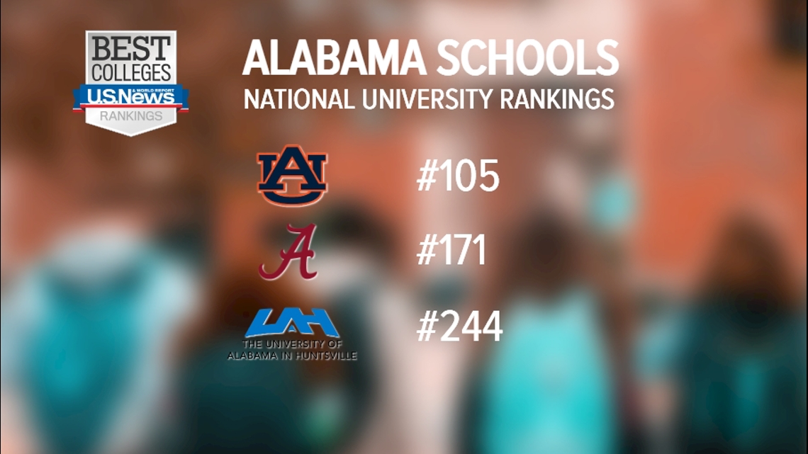 Auburn rates highest among Alabama's 'national' universities ...