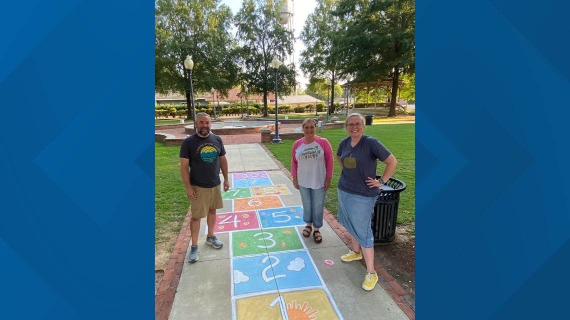 New Hopscotch court in Courtland | rocketcitynow.com