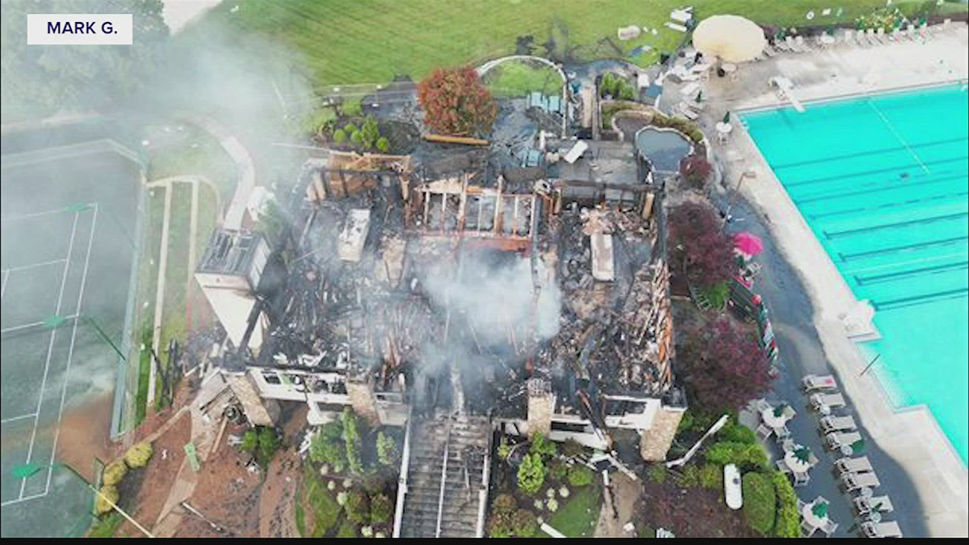 Popular Hampton Cove clubhouse destroyed by fire | rocketcitynow.com