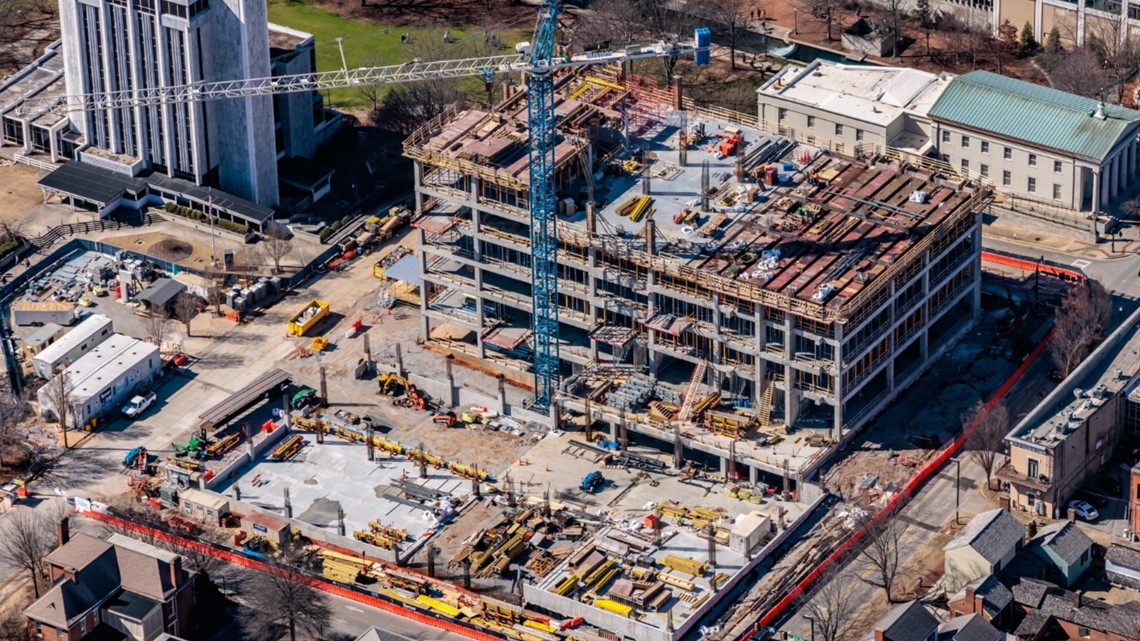 Huntsville City Hall Construction Progress Report