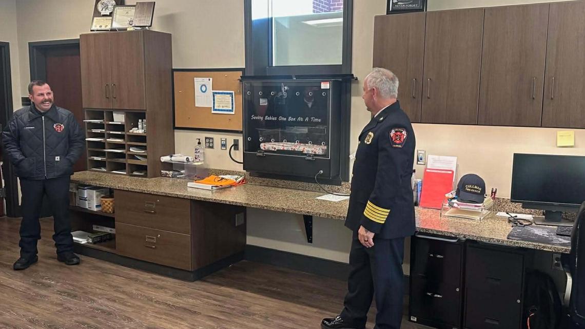 Cullman unveils new Safe Haven Baby Box for anonymous infant surrender ...