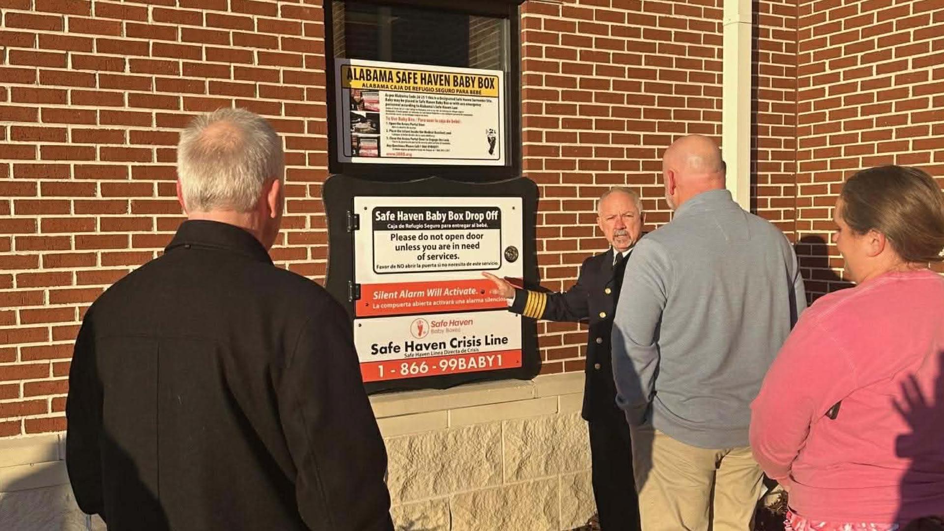 Cullman unveils new Safe Haven Baby Box for anonymous infant surrender ...