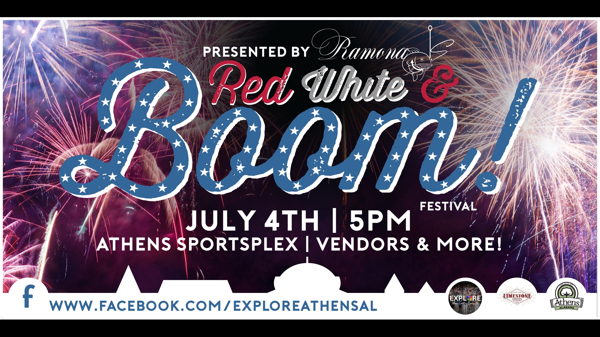 Experience Red, White, & Boom Festival in Athens | rocketcitynow.com