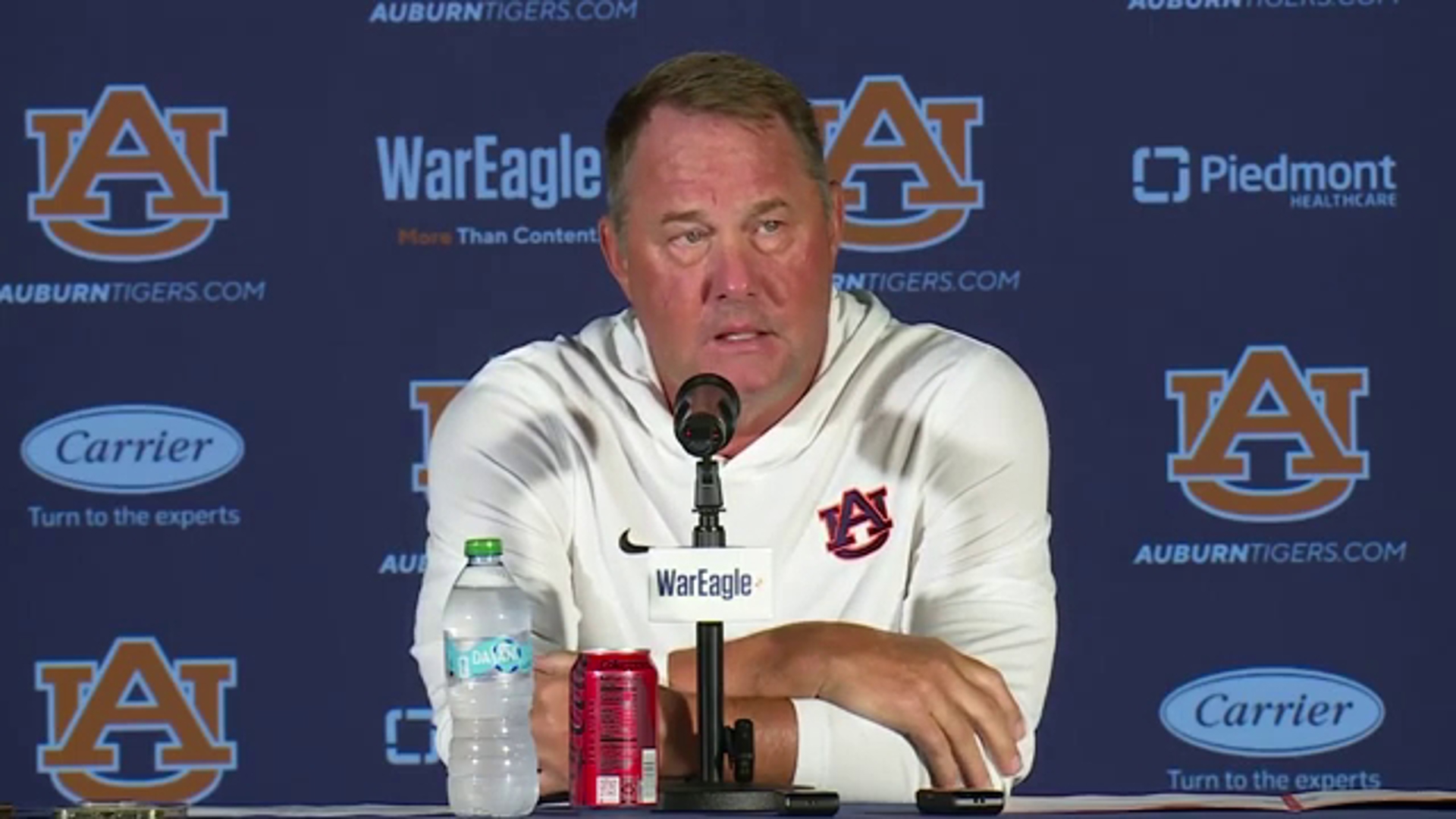 Hugh Freeze speaks prior to Auburn's opener at Baylor | rocketcitynow.com