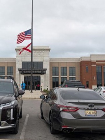 Flags at half-staff in Alabama to honor fallen Thomasville Officer ...
