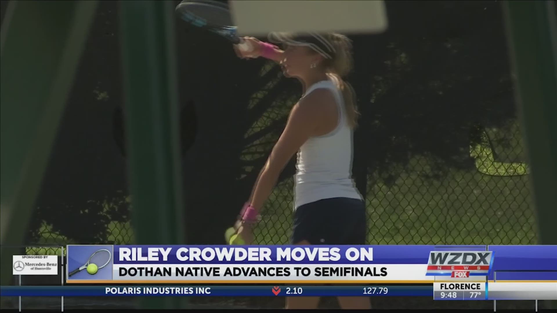 Riley Crowder advances to semifinals | rocketcitynow.com