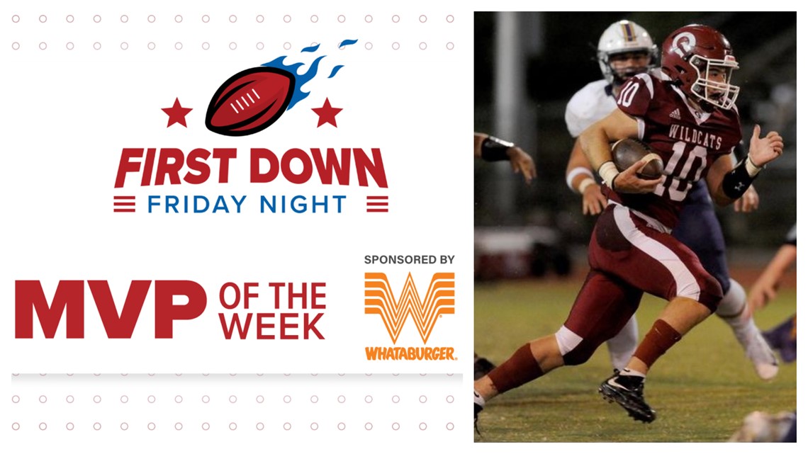 First Down Friday Night MVP of Week 5: Logan Pate | rocketcitynow.com