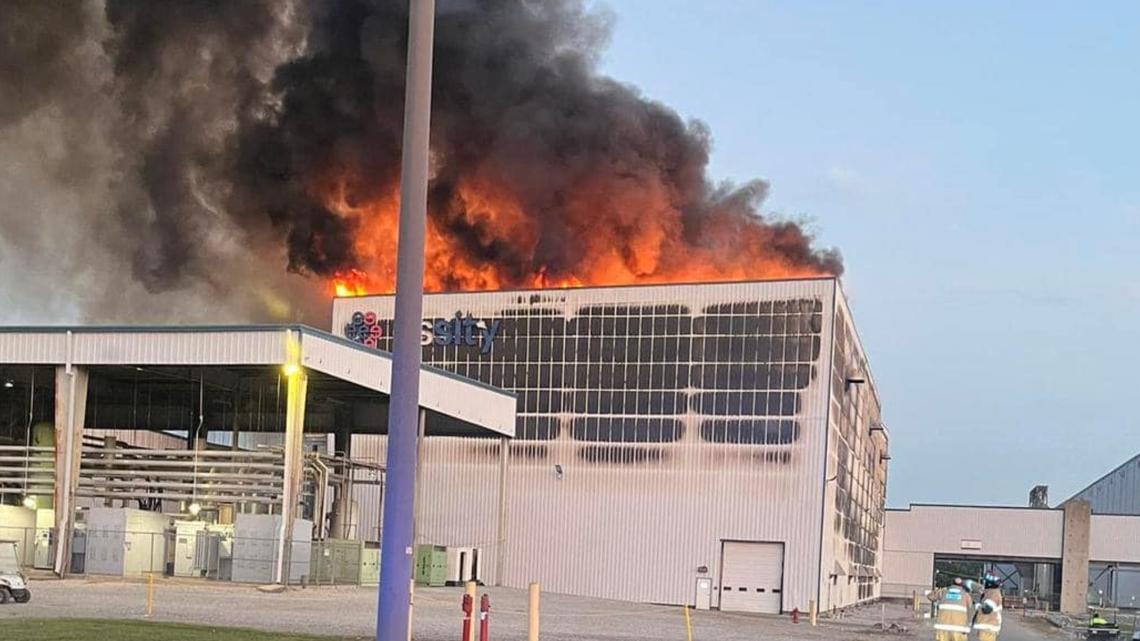 Fire at Essity plant in Barton shuts down plant operations ...