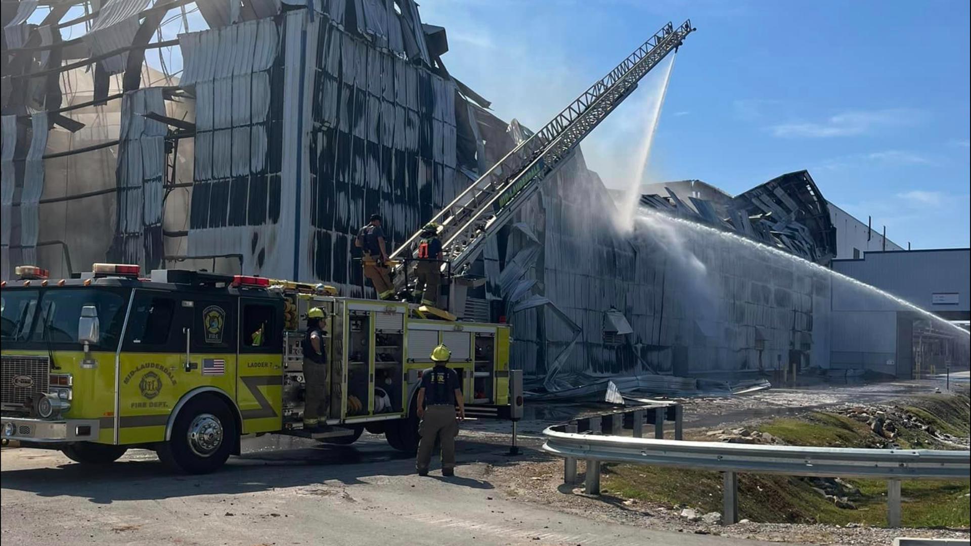 'Unwavering dedication' in Essity plant fire response | rocketcitynow.com