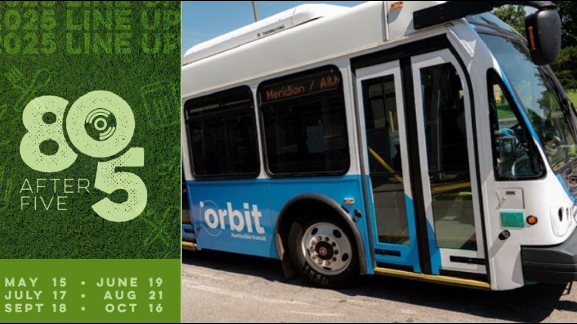 Huntsville launches free shuttle for 805 After Five concerts ...
