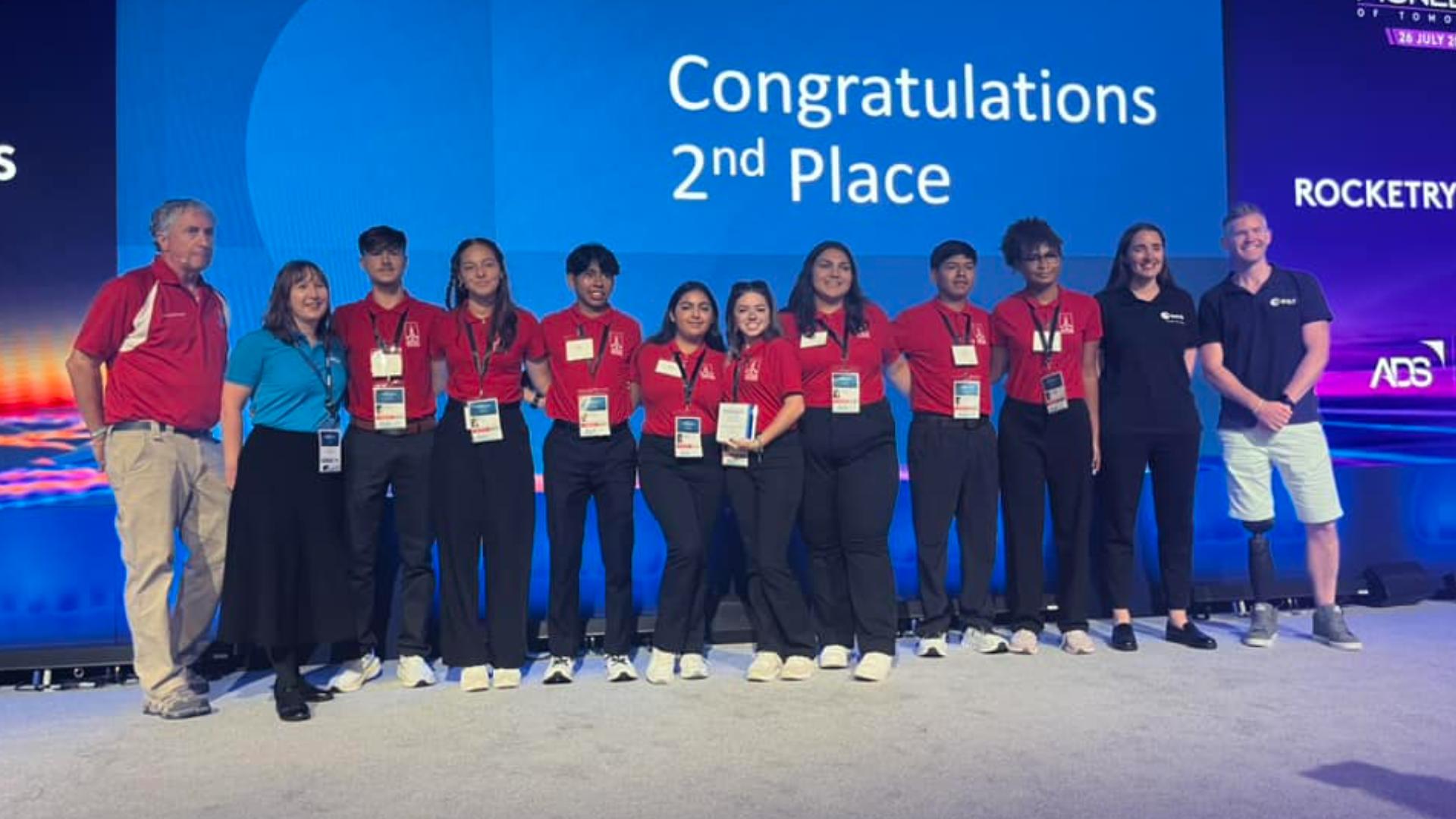 Tharptown High School places second in international rocketry ...