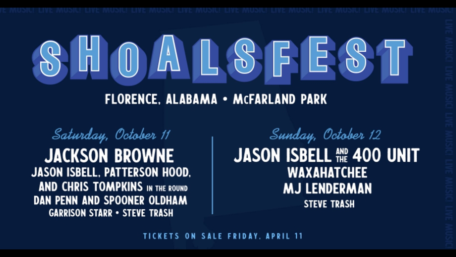 ShoalsFest returns to McFarland Park this October | rocketcitynow.com