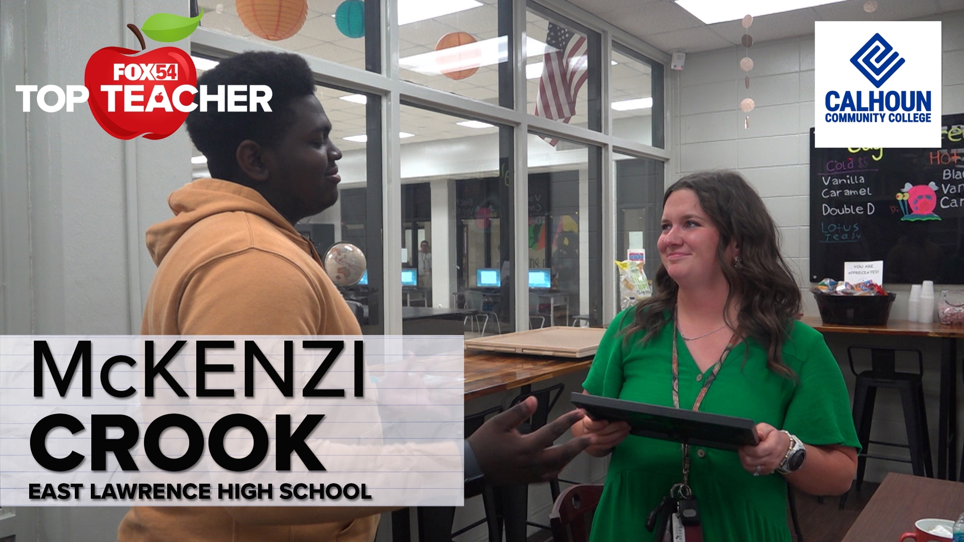 McKenzi Crook inspires 10th grade students with passion | rocketcitynow.com