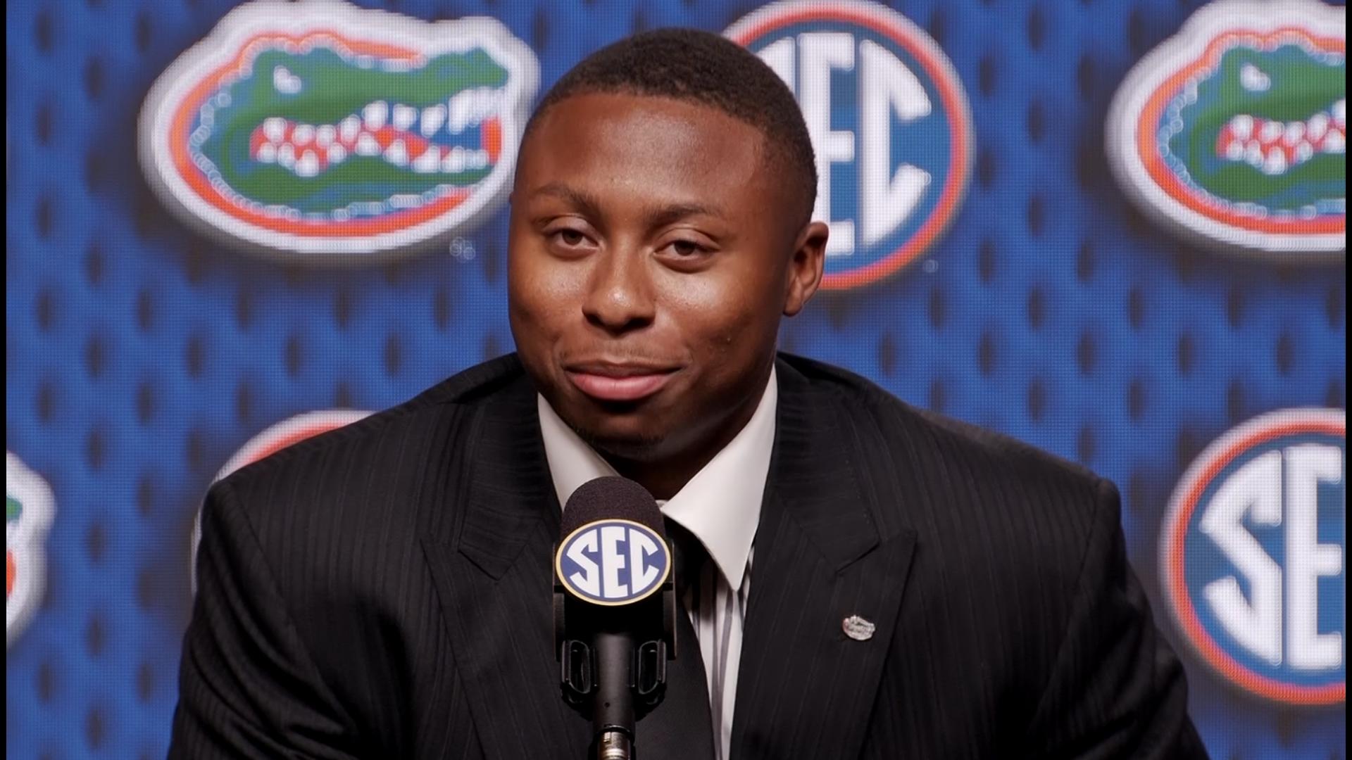 Q&A with Florida QB DJ Lagway | 2025 SEC Media Days | rocketcitynow.com