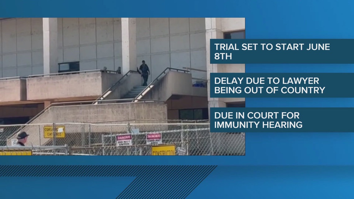 Former Decatur police officer Mac Marquette seeks another trial delay ...