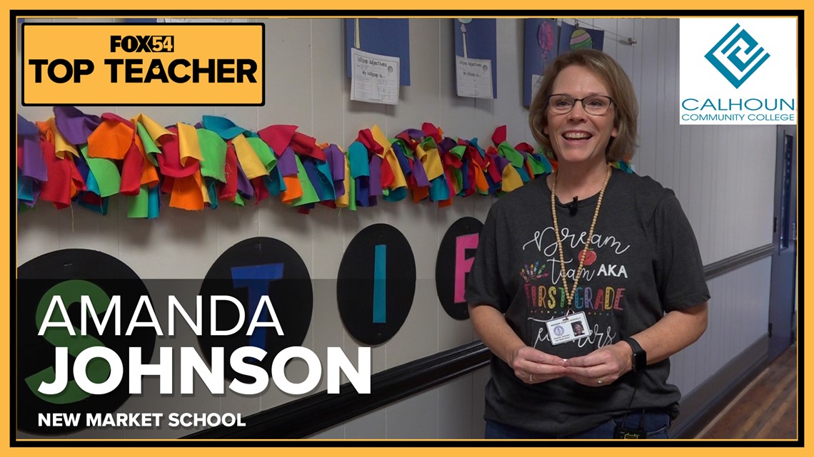 Meet FOX54 News Top Teacher Amanda Johnson of New Market School ...