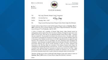 Governor asks Morgan County to fly flags at half-staff on Saturday to ...