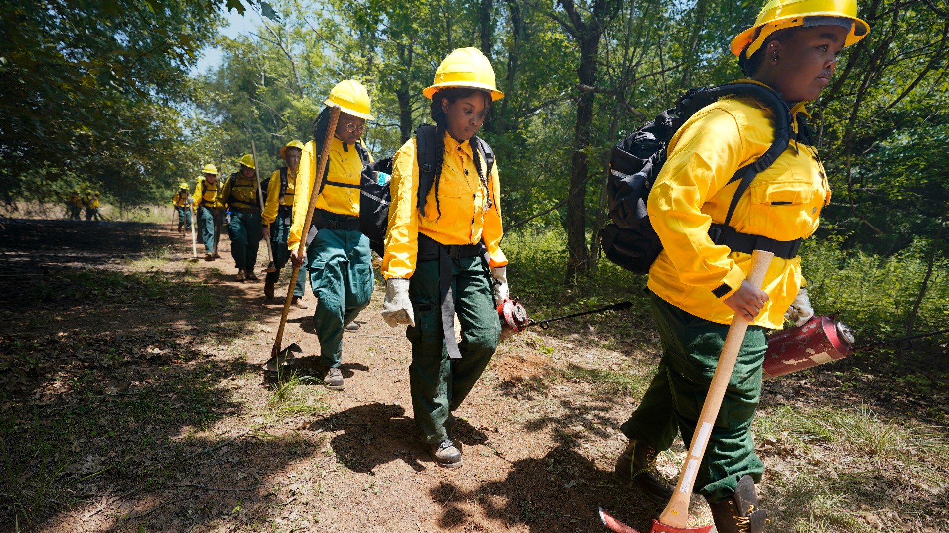 Alabama A&M and U.S. Forestry Service train wildland firefighters ...