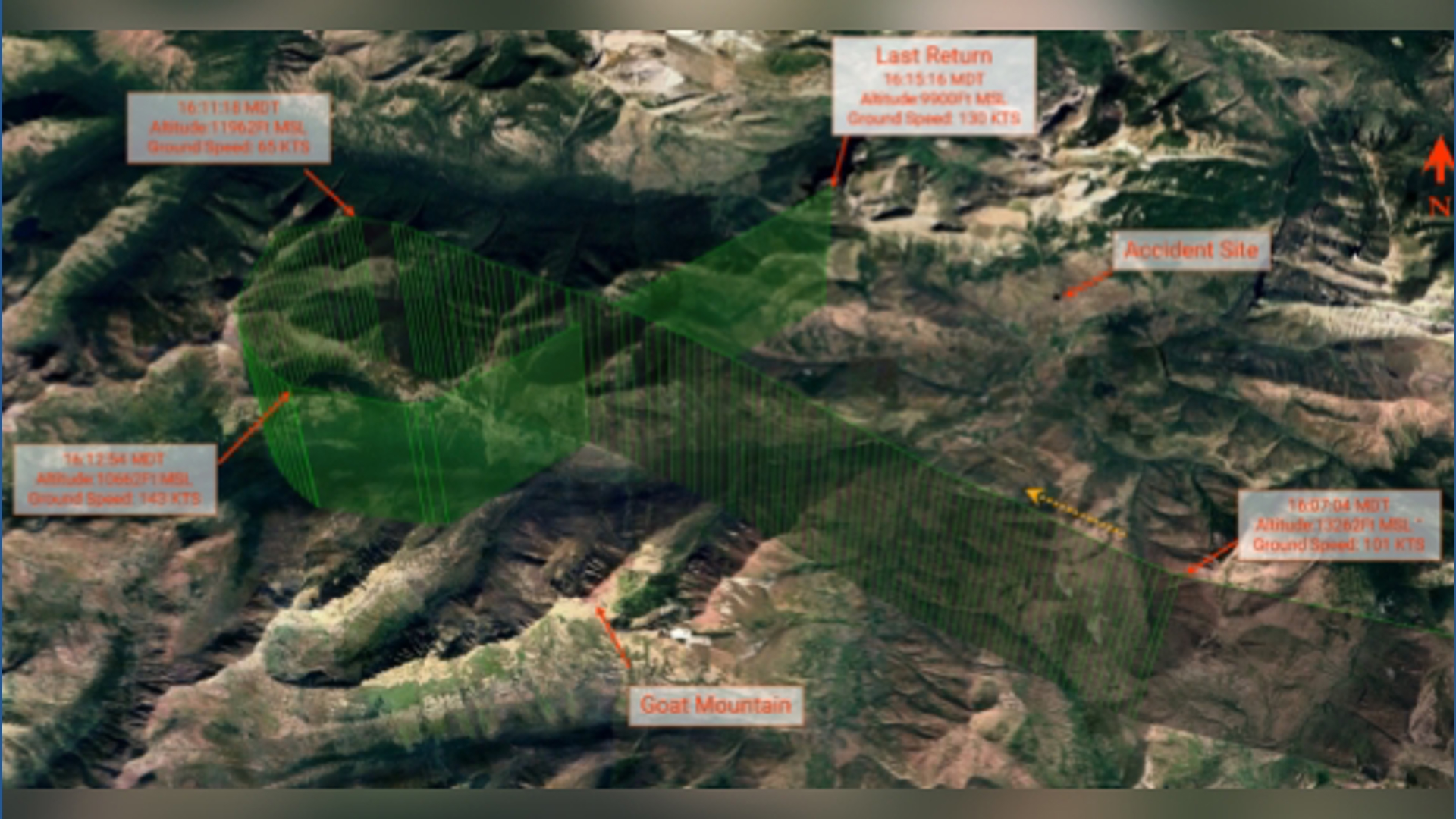 Montana wilderness plane crash: Icing and engine failure cited in NTSB ...