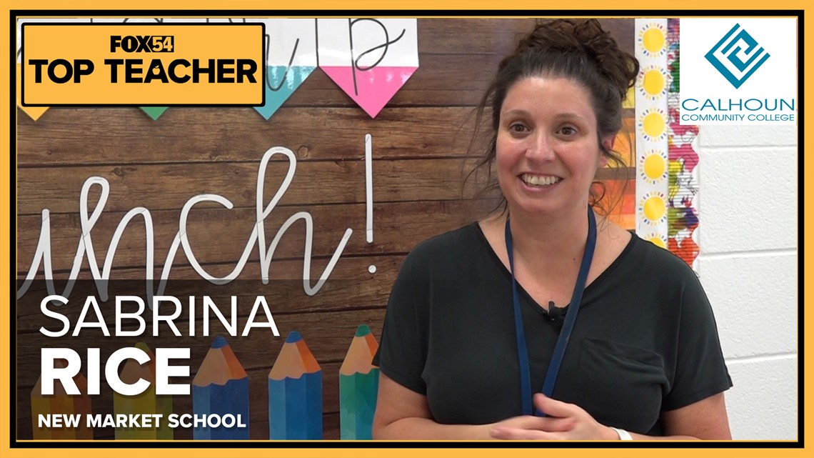 Sabrina Rice is FOX54's Top Teacher! | rocketcitynow.com