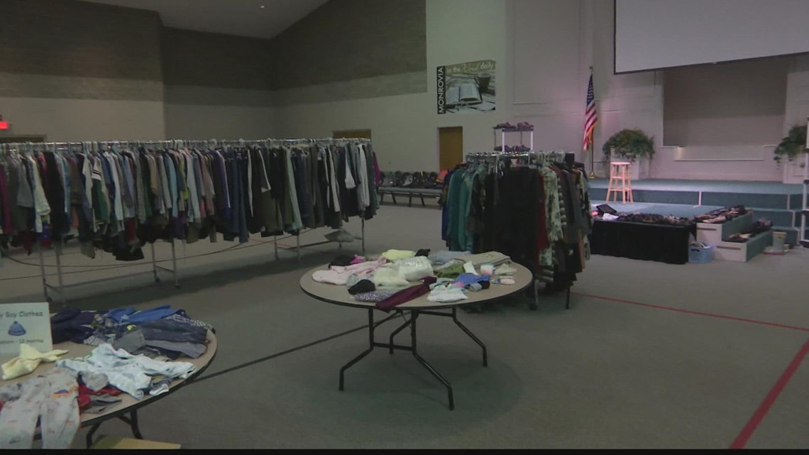 Free clothing giveaway at The Closet at Monrovia Church of Christ ...