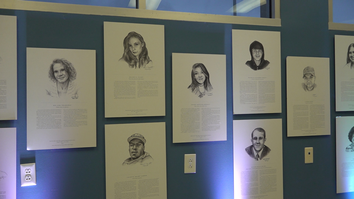 Alabama exhibition transforms grief into portraits honoring addiction ...