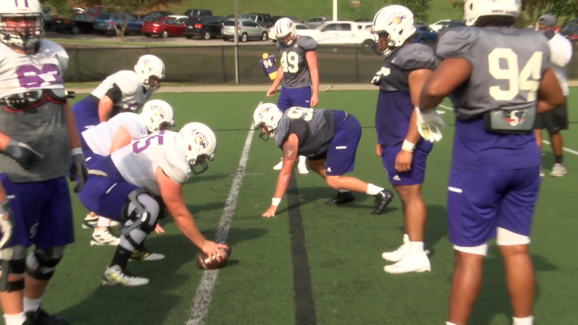 UNA Football returned to the practice field on Tuesdsay | rocketcitynow.com