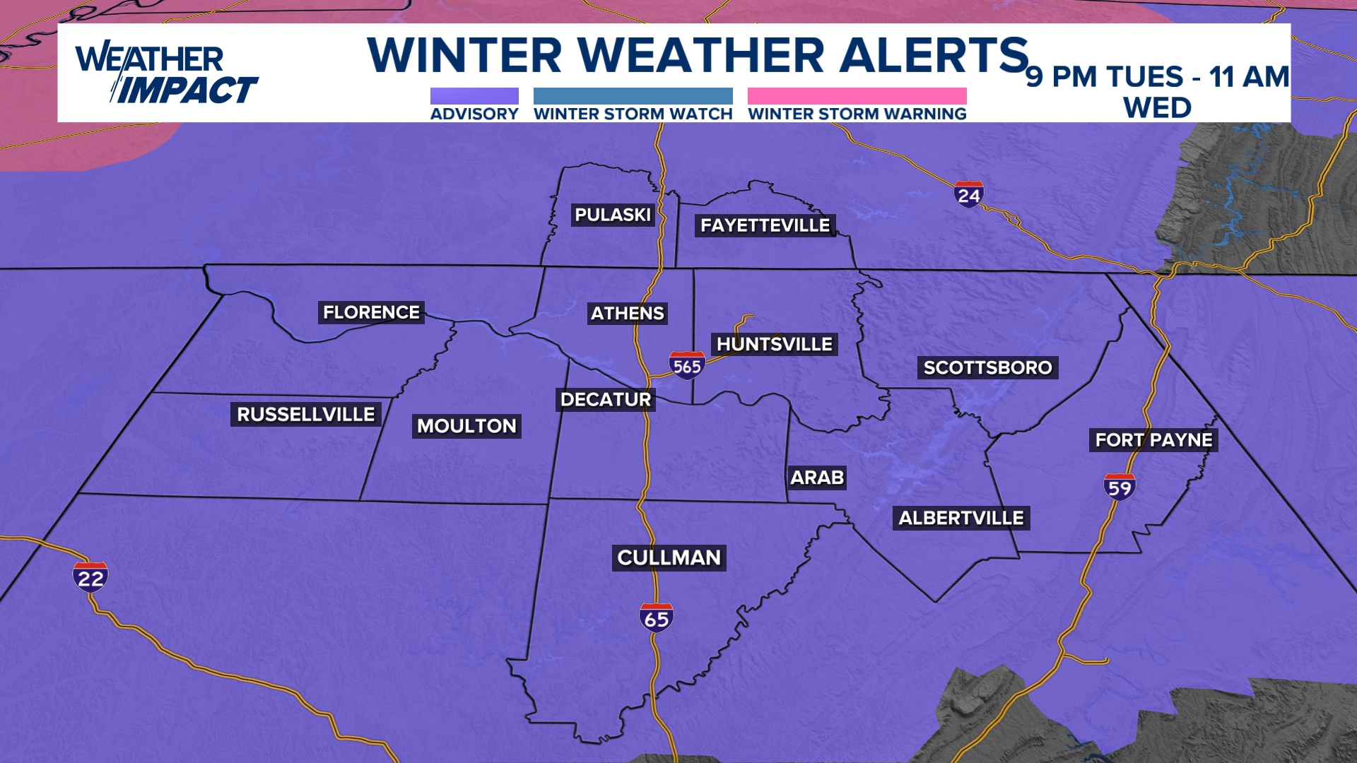 WATCH on FOX54+: Live radar updates of tonight's winter weather ...