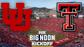 No. 16 Utah vs. No. 17 Texas Tech Big Noon Kickoff live on FOX ...
