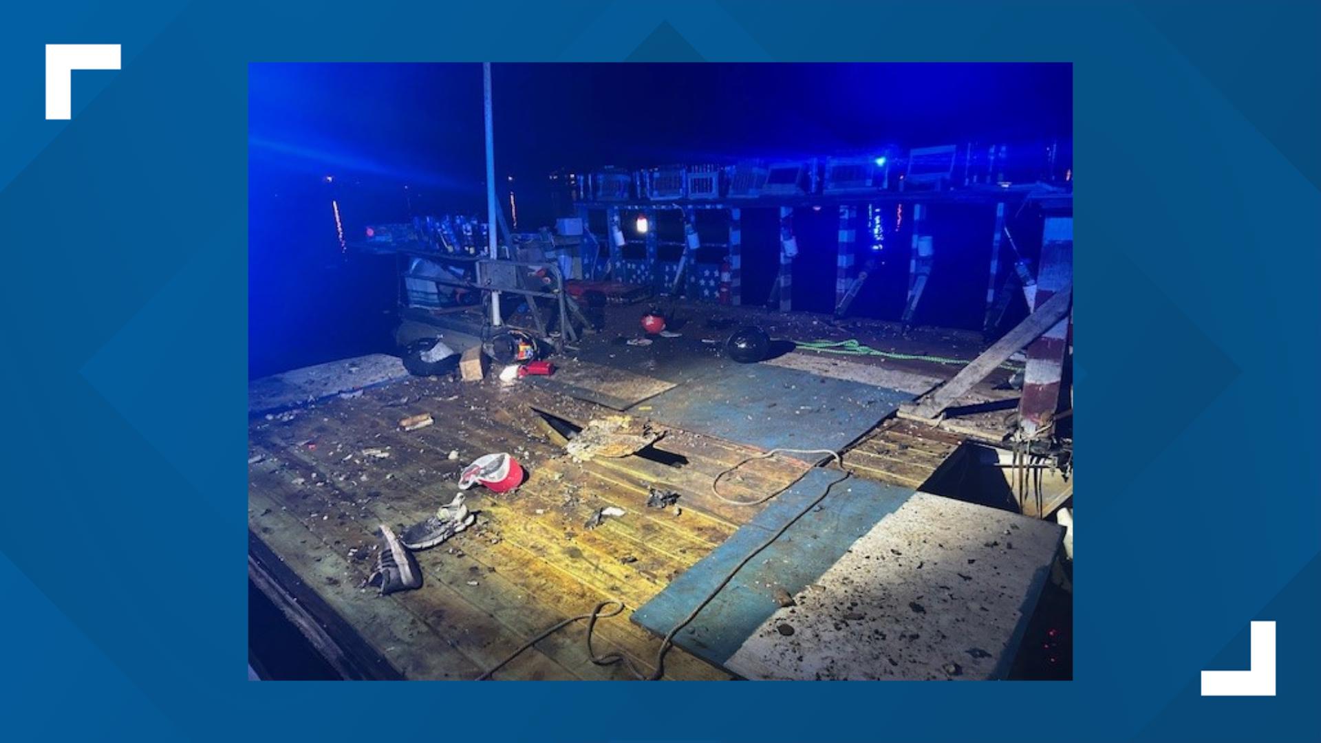 Unpermitted fireworks show injure 6 on Lake Martin pontoon boat ...