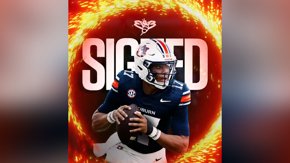 Auburn Football signs electrifying quarterback Byrum Brown ...