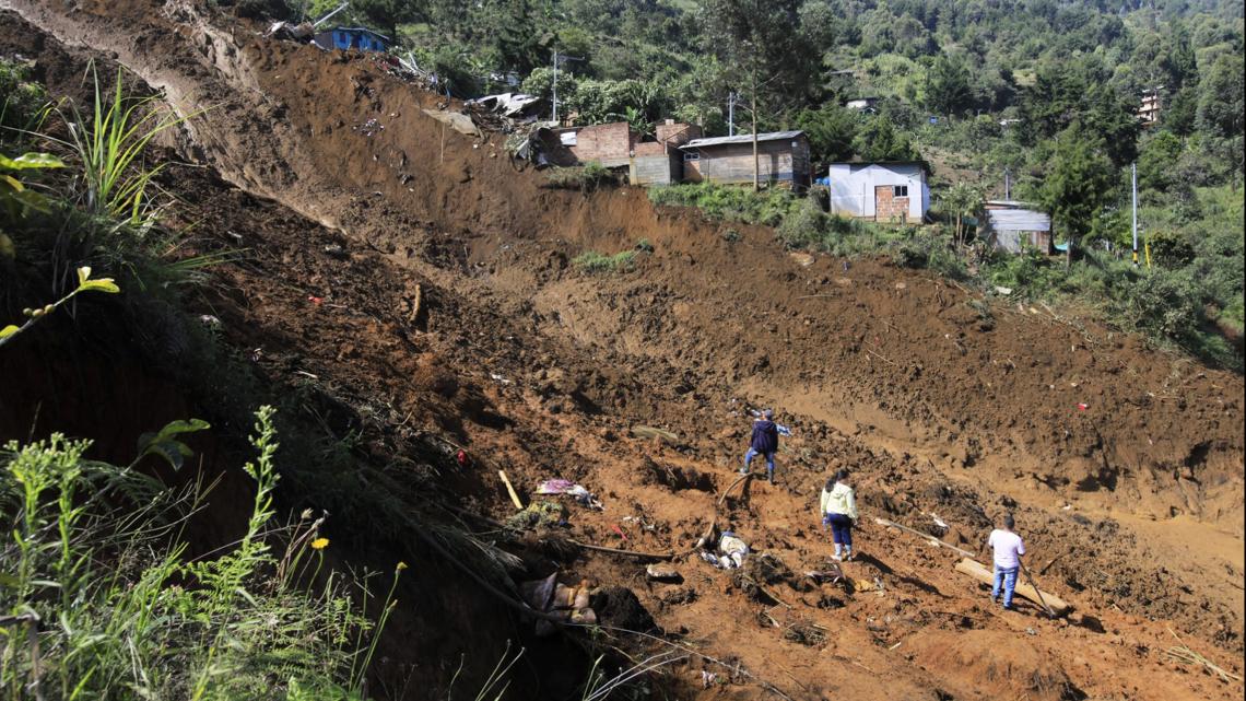 Death toll in Colombia landslide rises to 22, with 8 missing | rocketcitynow.com