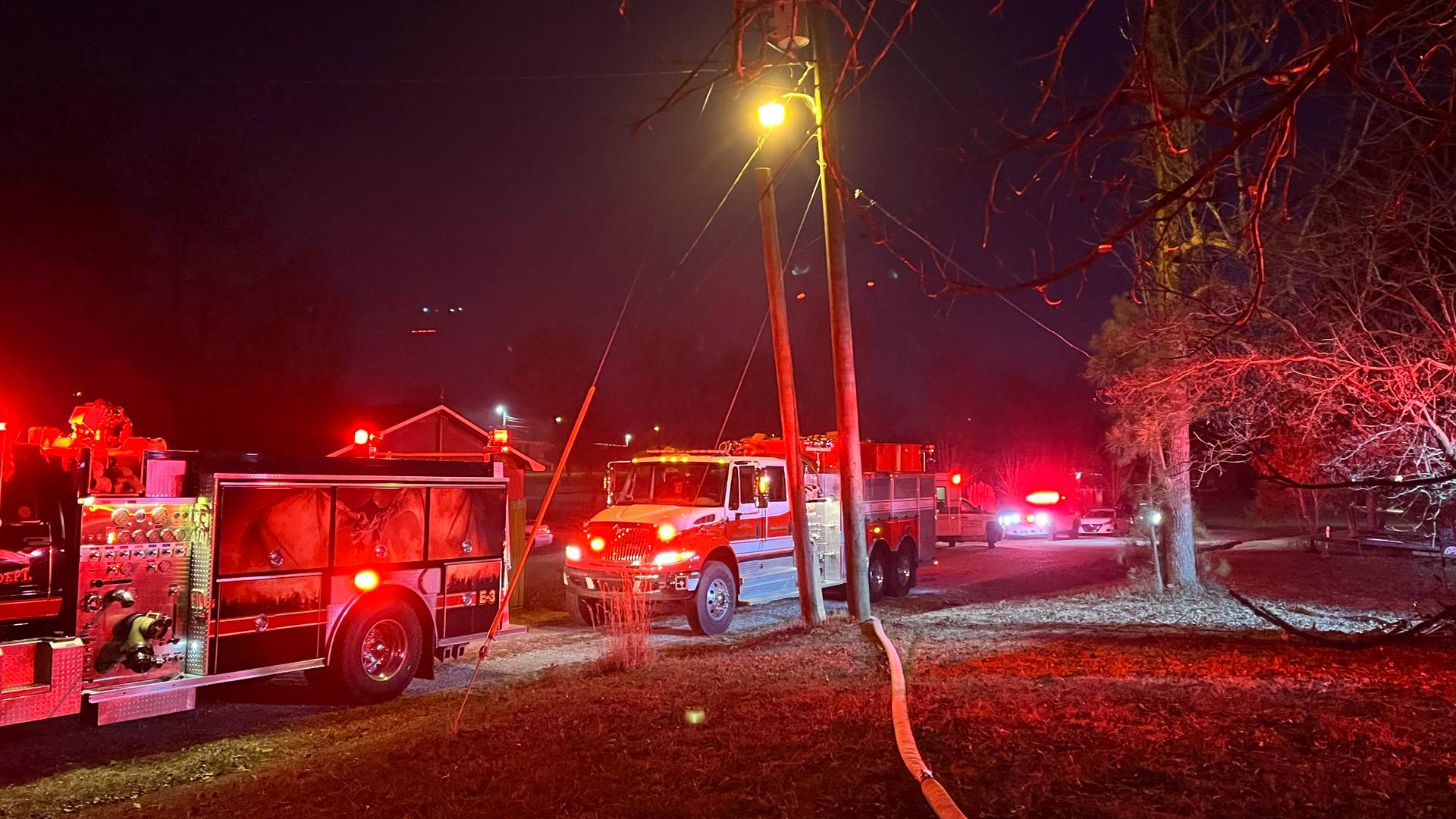 Multiple agencies respond to Hartselle house fire | rocketcitynow.com