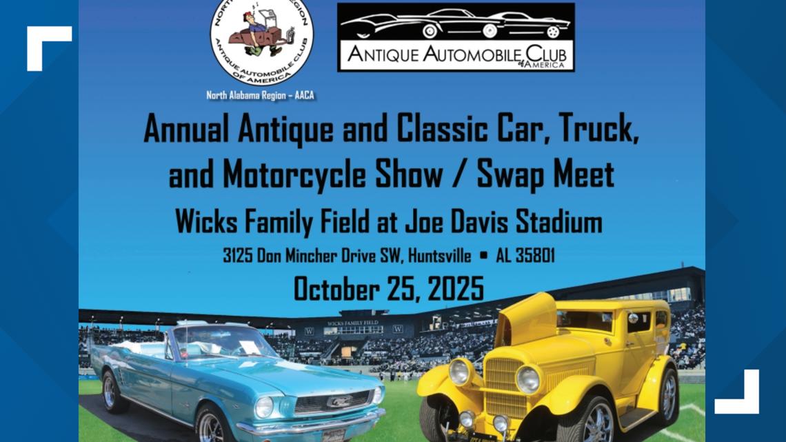 Explore Classic Cars at North Alabama AACA Show Oct. 25 | rocketcitynow.com