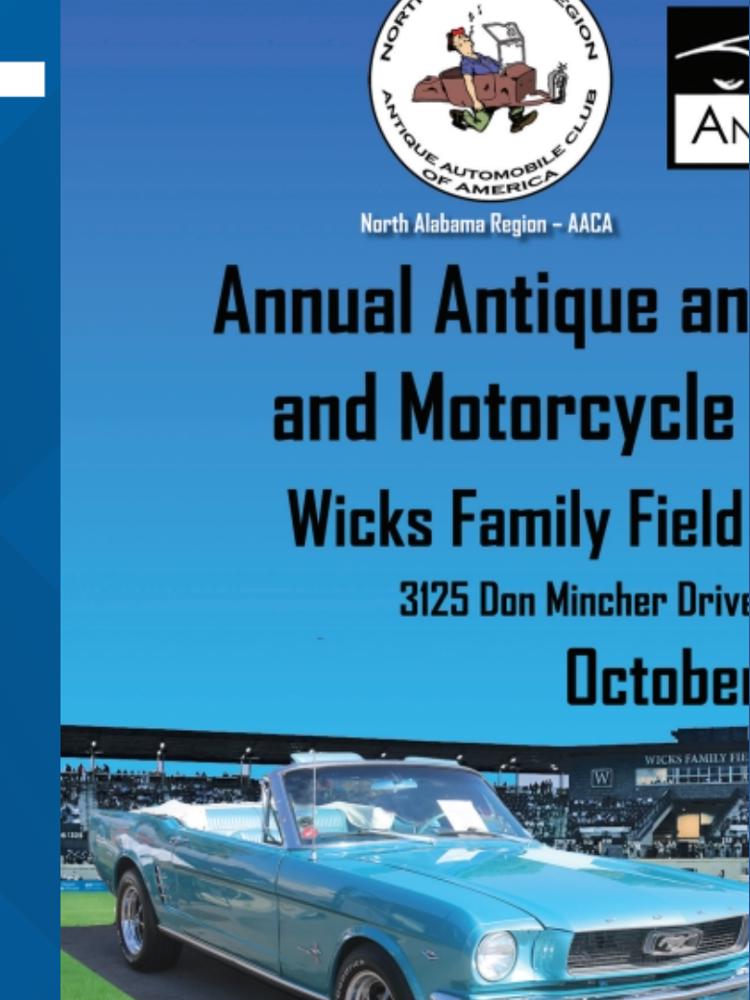 Explore Classic Cars at North Alabama AACA Show Oct. 25 | rocketcitynow.com