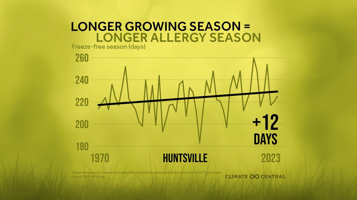 A Warming Climate Leads to More Pollen and Worse Allergies ...