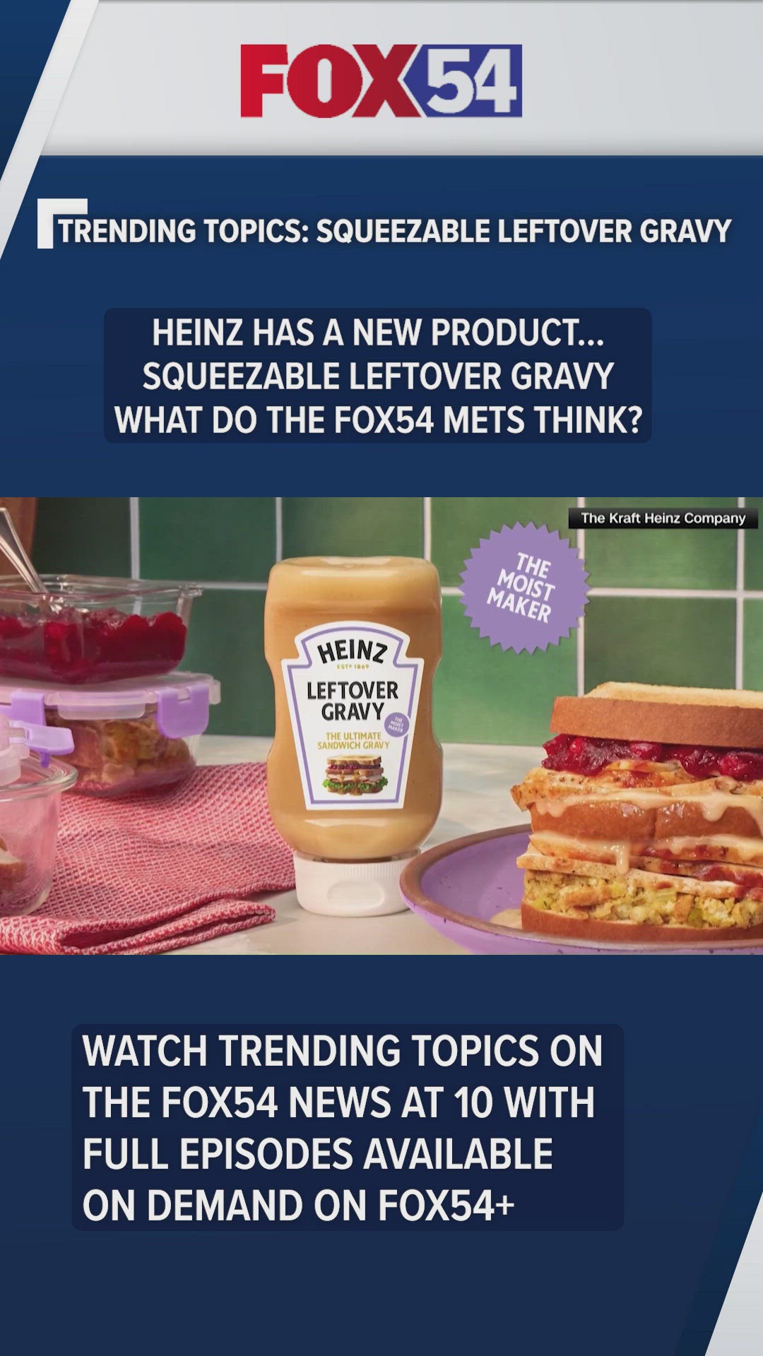 Heinz releases Leftover Gravy...in a squeeze bottle. What's up with ...