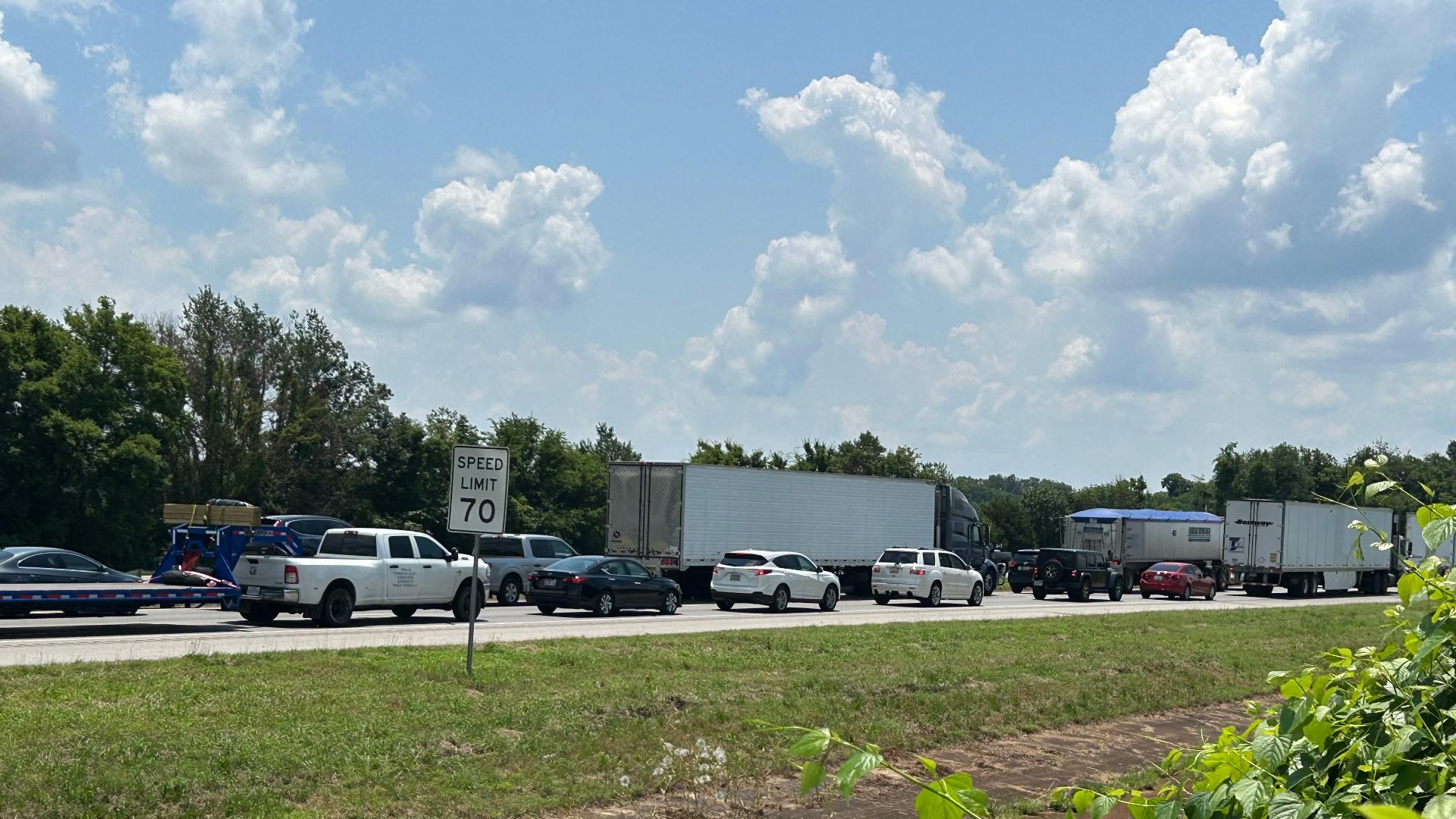 Crash at I-565 and I-65 in Decatur sends driver to hospital, causes ...