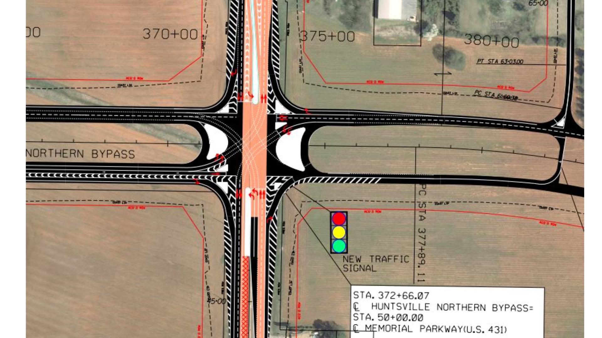 Lane closures at North Memorial Parkway Northern Bypass road work ...