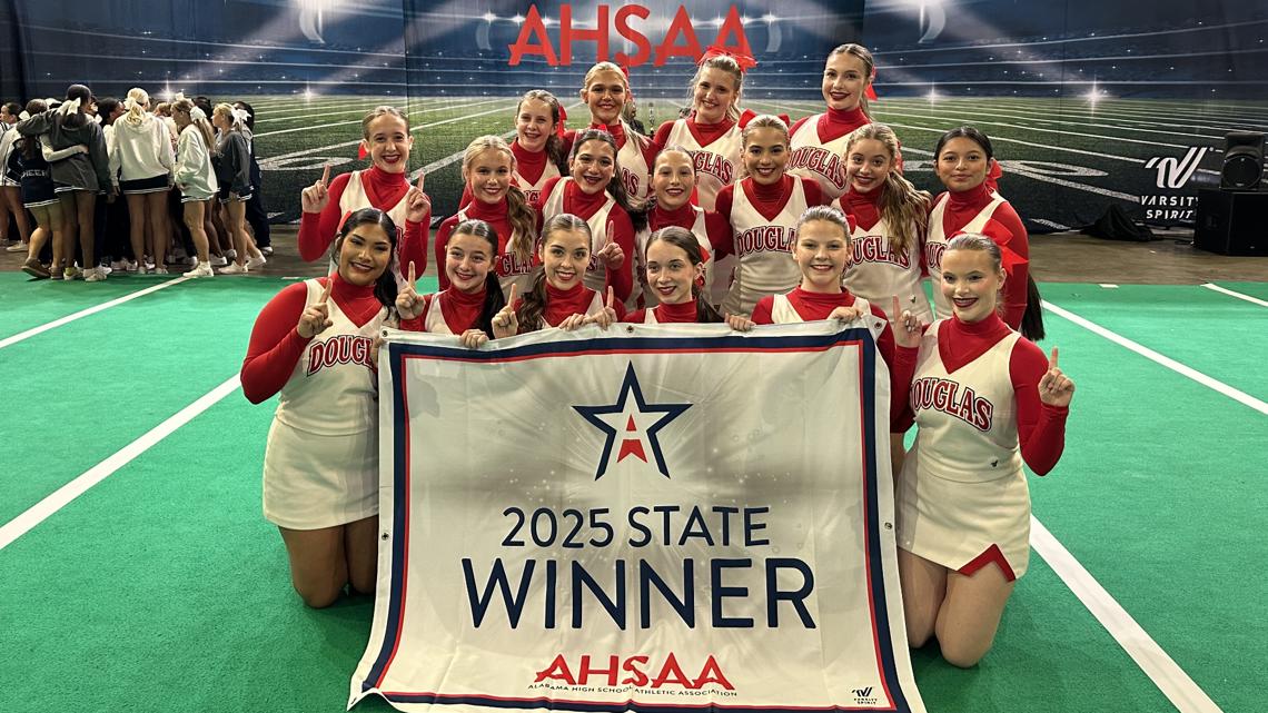 Douglas High School cheerleaders win 5A state championship ...