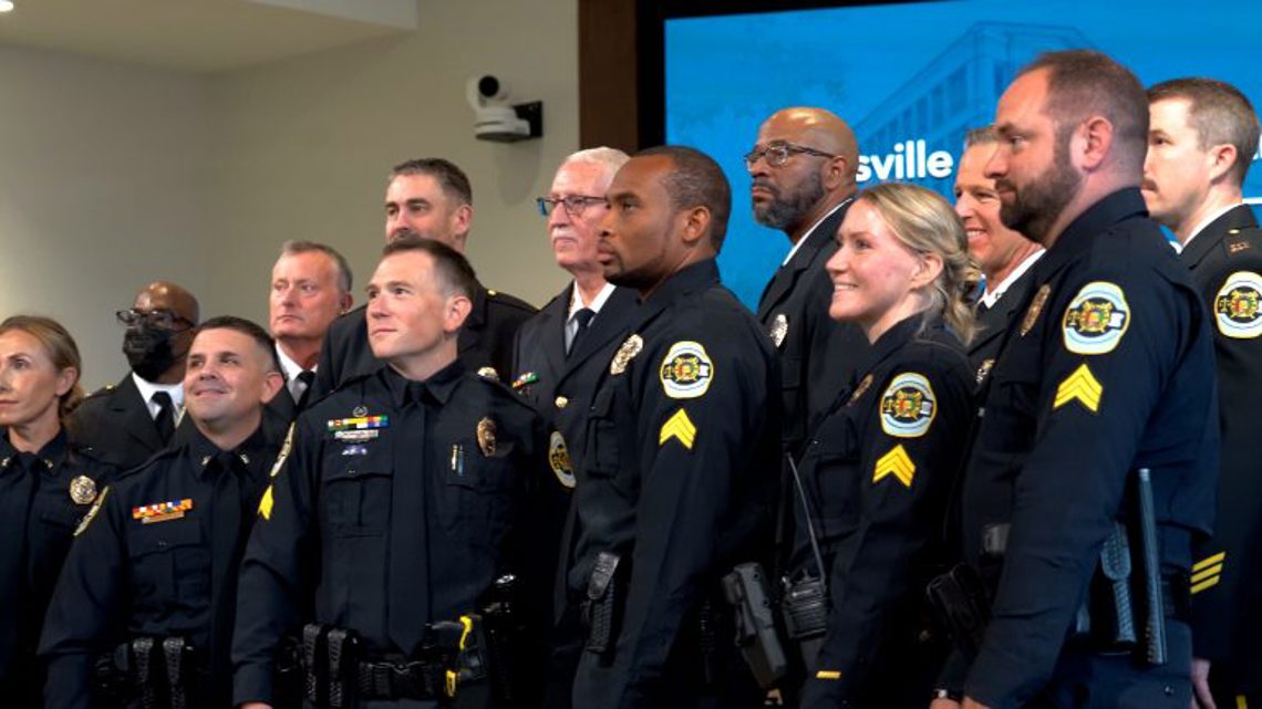 Huntsville Police Department celebrates promotions of 10 officers ...