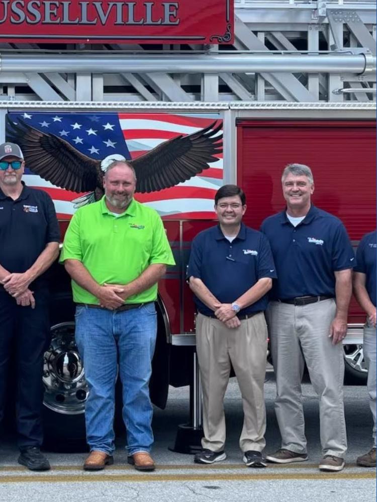 Russellville Fire Dept upgrades with new 100-foot truck | rocketcitynow.com